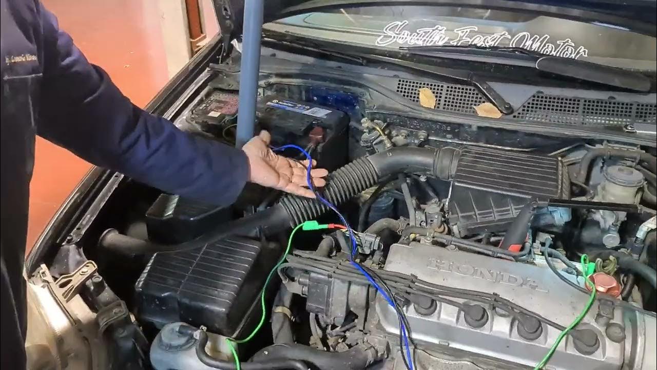 Comprobación con Osciloscopio señal Sensor CKP y CMP (cigueñal y levas) Honda gasolina - YouTube