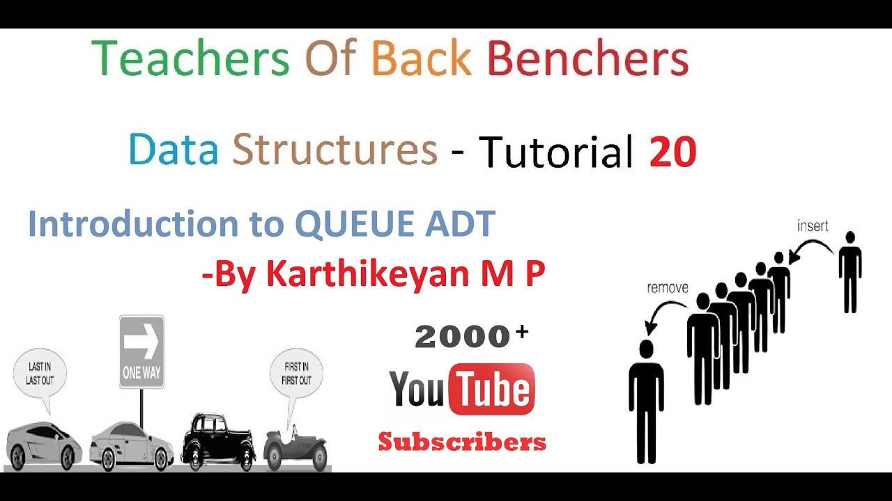 Simple & easy to understand Introduction on QUEUE ADT - YouTube