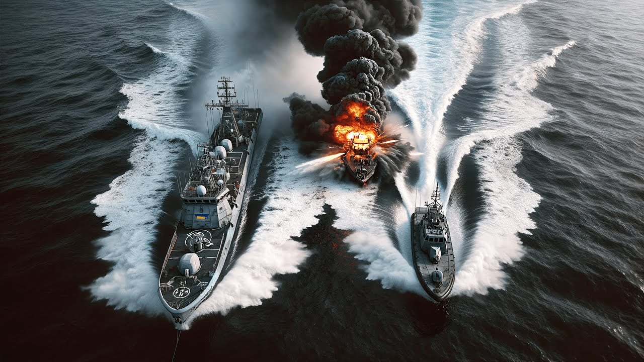 Azov Sea Clash: Ukraine's Centaur-Class Assault Craft Outmaneuvers ...