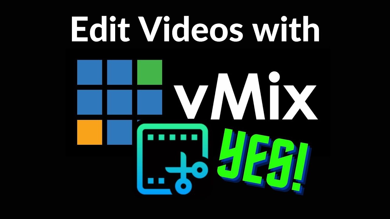 Edit Videos with vMix Part 1 cuts - YouTube