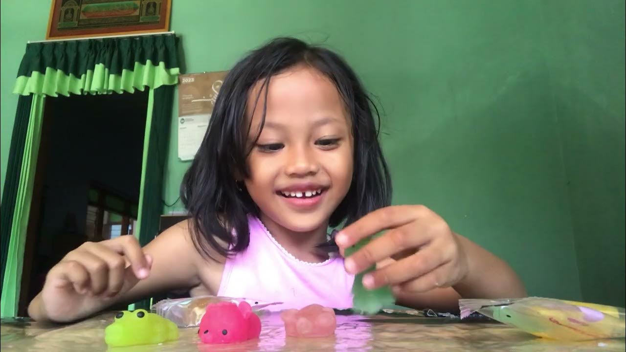 VLOG UNBOXING WIGGLY JELLY | Nara's Vlog - YouTube