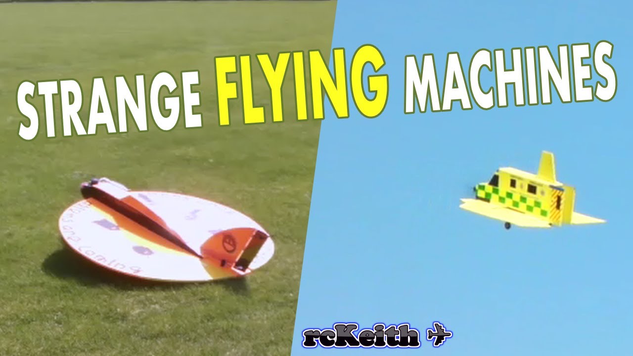 Strange and Wierd Flying Machines - Saucers and Ambulances - YouTube