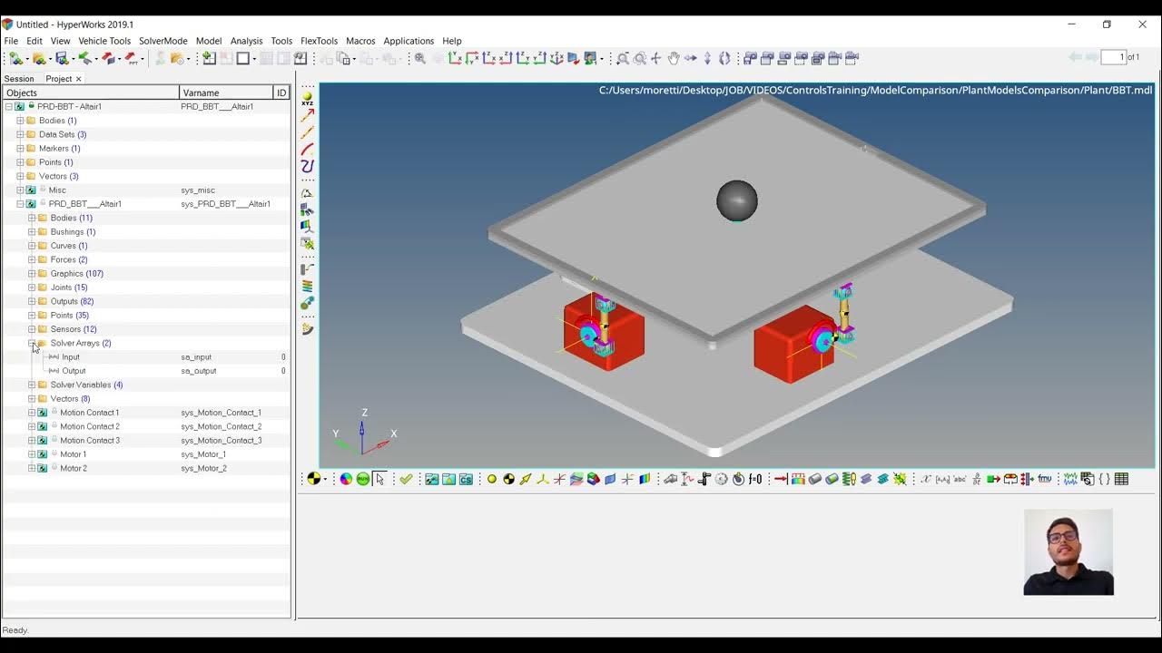 Altair Activate: Ball Balancing Table Model Comparison - YouTube