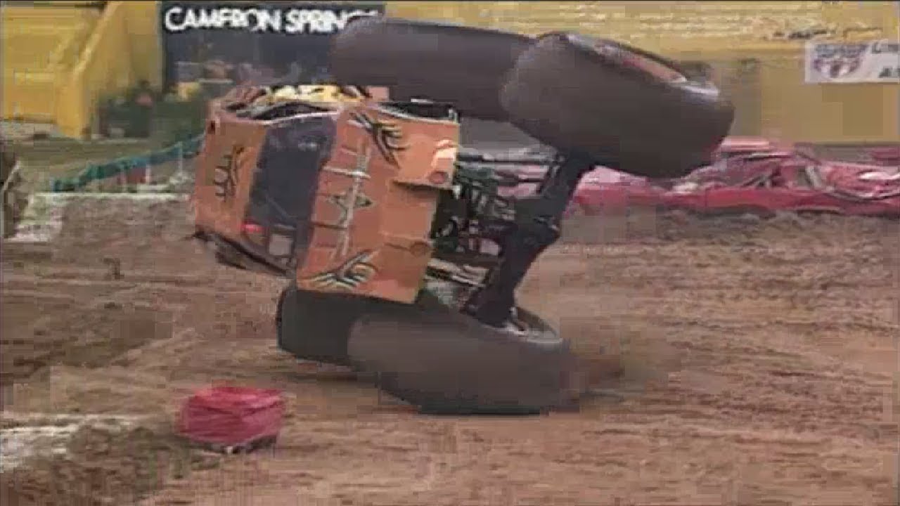 Watching Monster Truck Events: Monster Jam Indianapolis 2000 Racing #34 ...