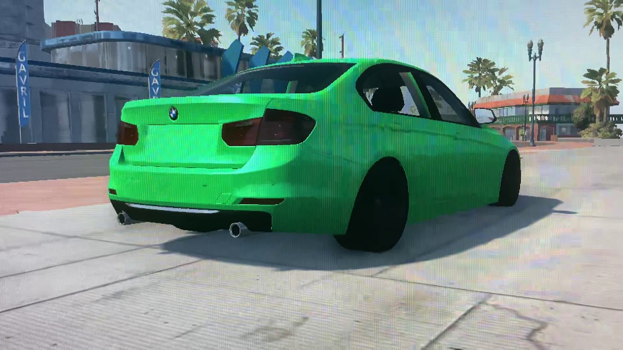 BeamNG Drive F30 pops and bangs and BOV - YouTube
