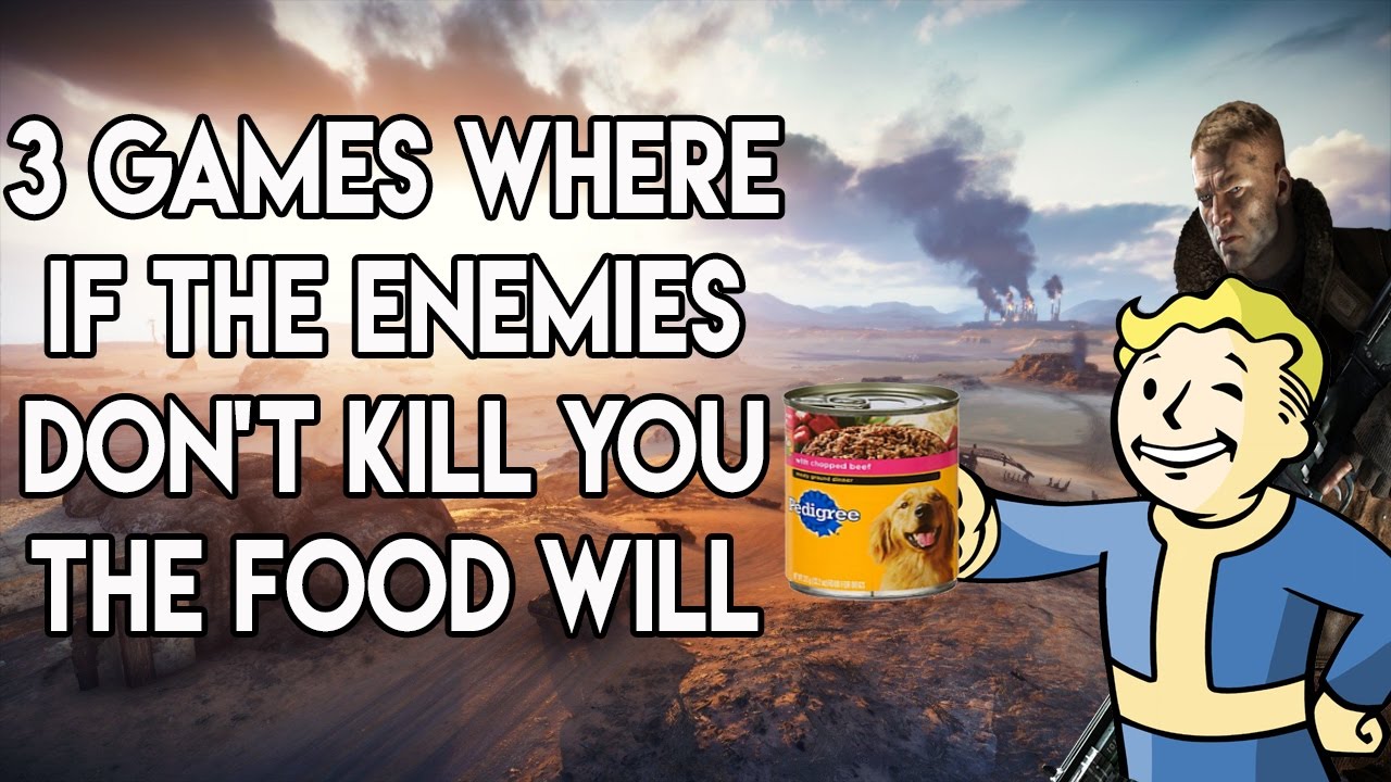 3 Video Games Where If The Enemies Don't Kill You, The Food Probably ...