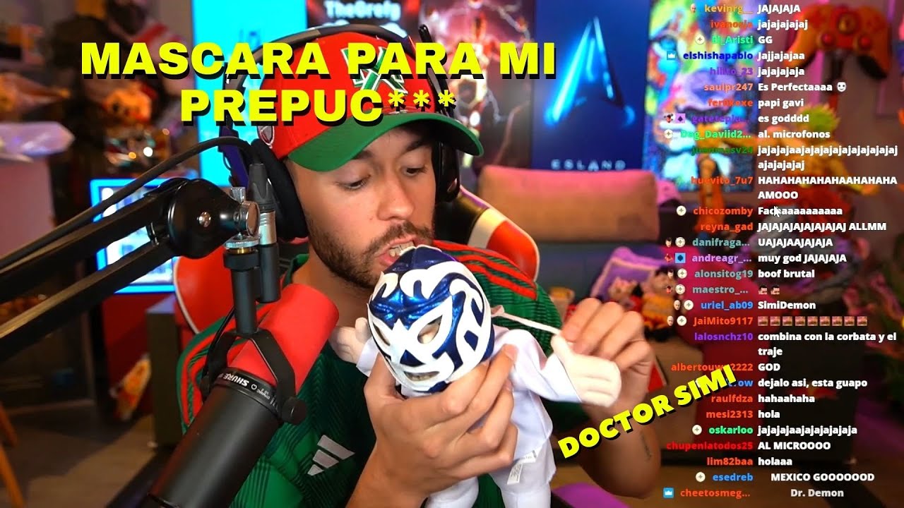 Thegrefg le pone mascara de lucha al Doctor Simi - YouTube