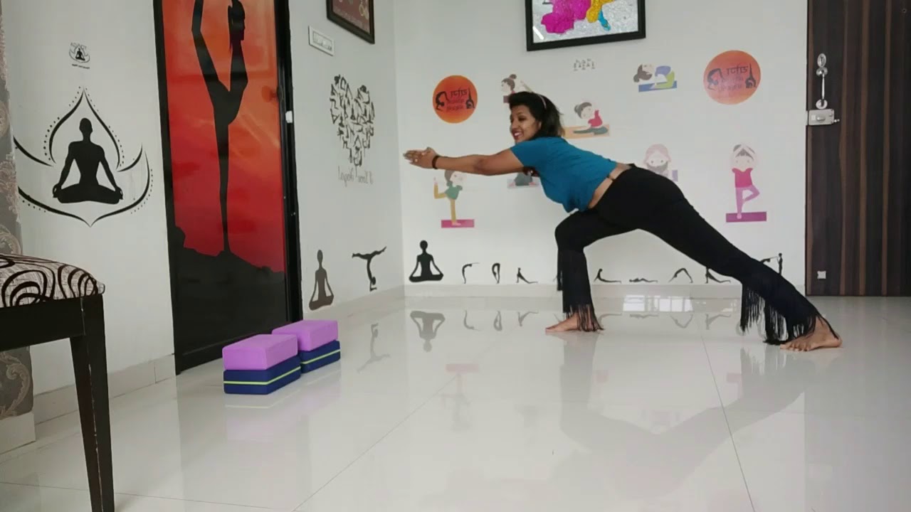 How to do some basic yoga flow - YouTube
