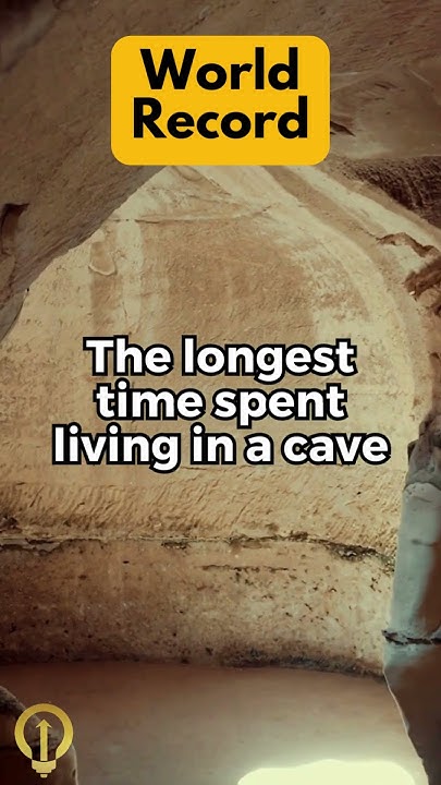 The longest time spent living in a cave - YouTube
