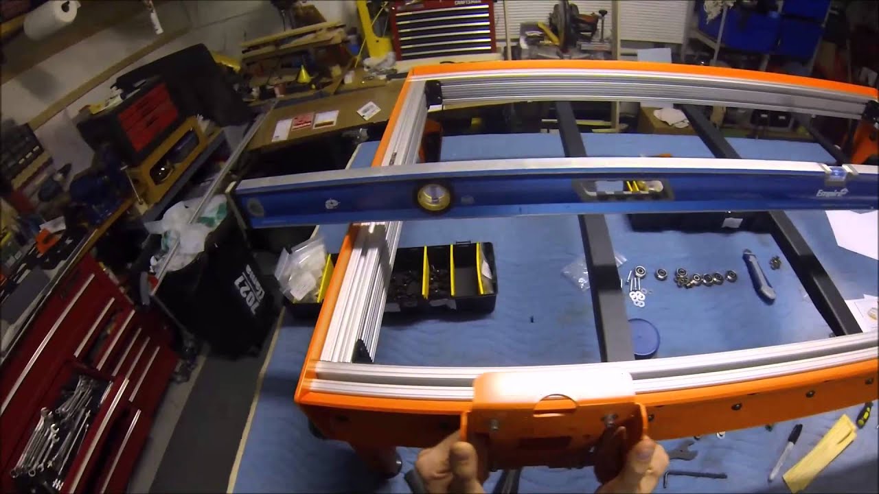 Platform CNC Y Axis - YouTube