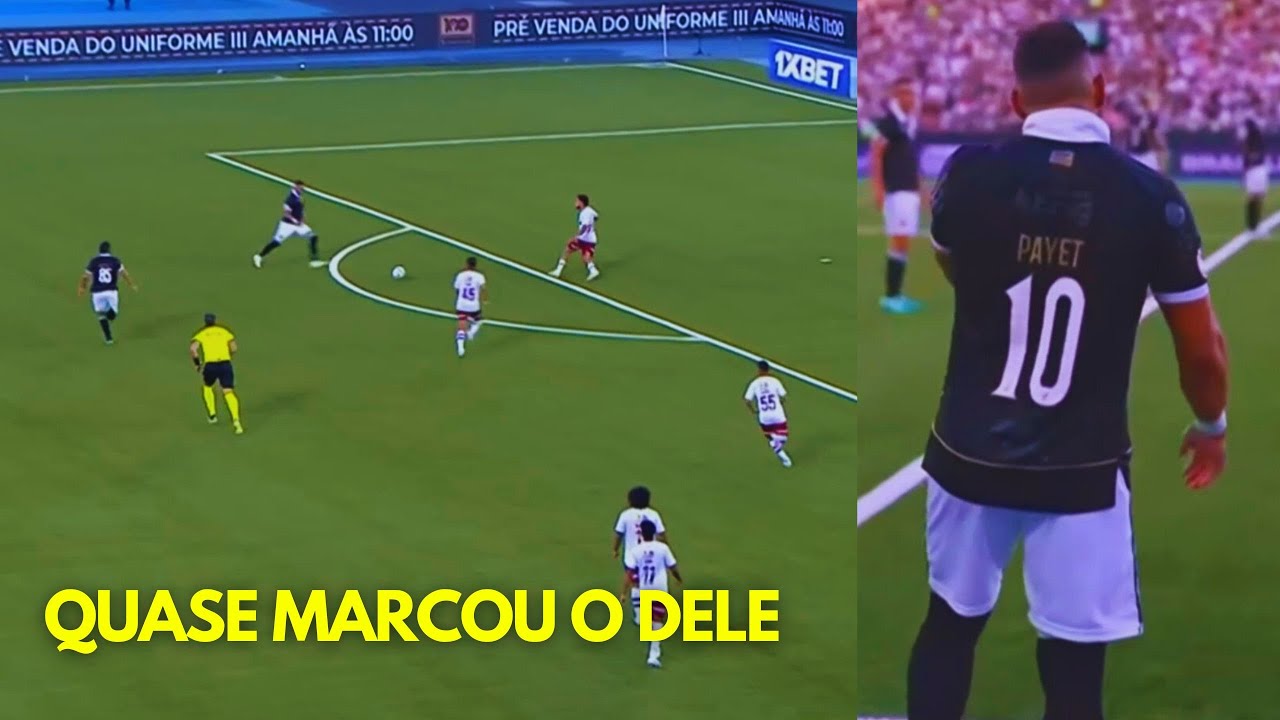 SEGUNDA PARTIDA DE DIMITRI PAYET PELO VASCO DA GAMA | Dimitri Payet vs ...