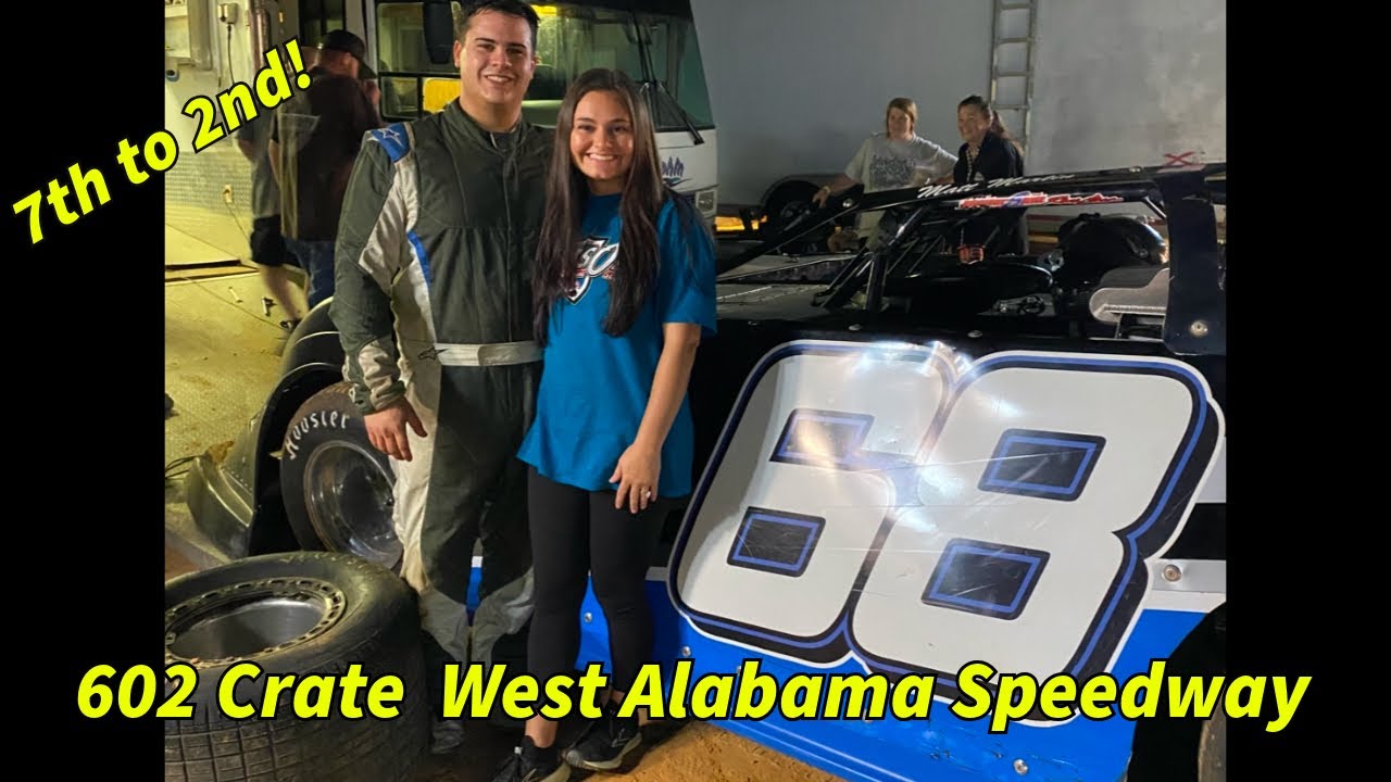 West Alabama Speedway 602 Crate Late Model - YouTube