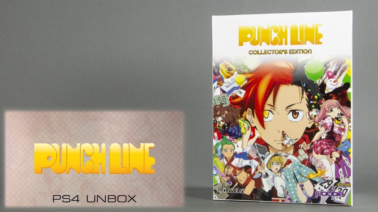 [PS4] Punch Line Collector's Edition unboxing - YouTube