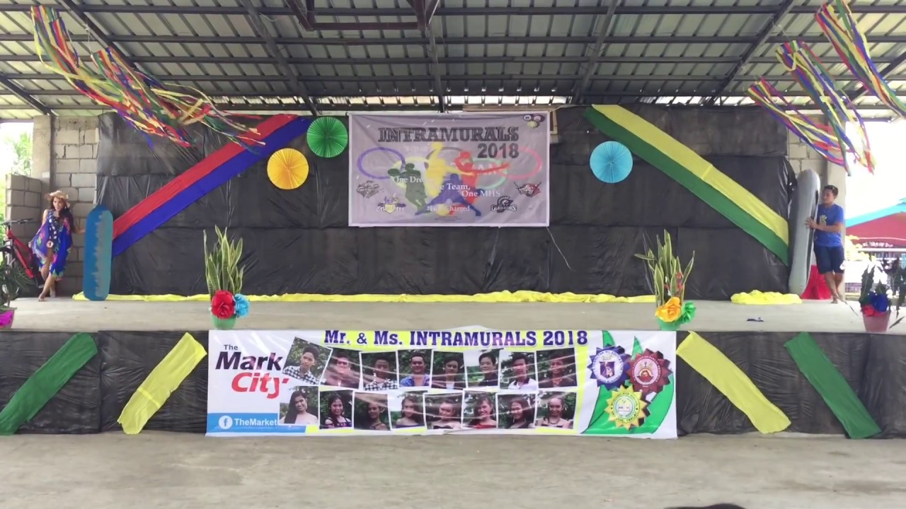 MHS Mr. and Ms. Intramurals 2018 - YouTube