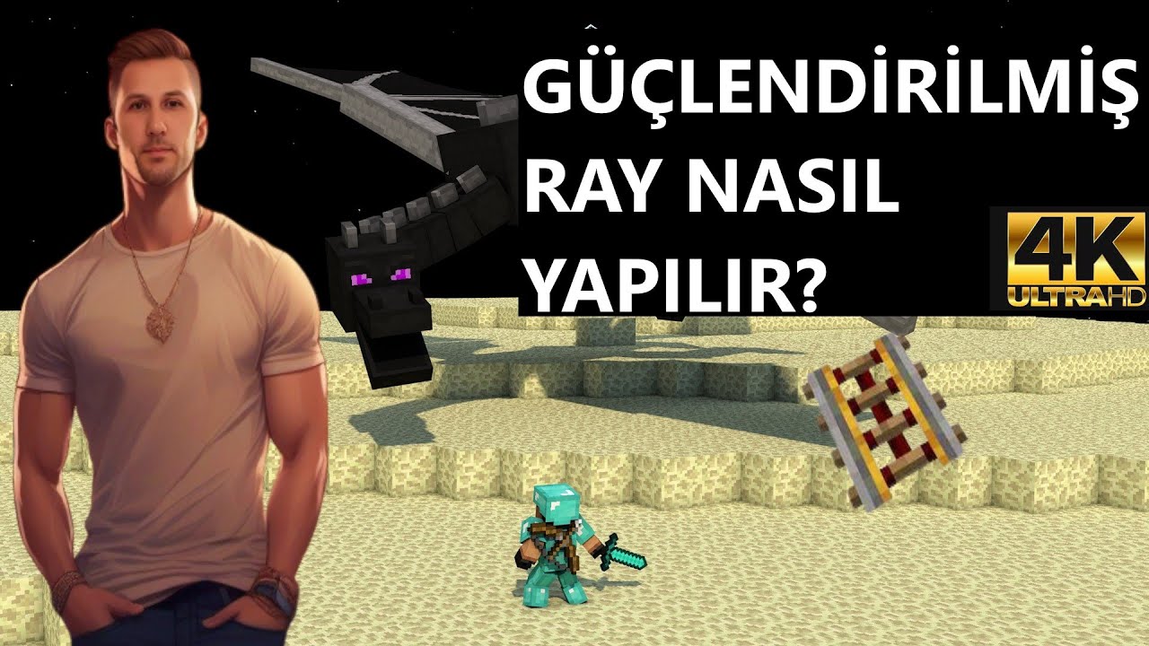 MINECRAFT | GÜÇLENDİRİLMİŞ RAY NASIL YAPILIR ? | HOW TO MAKE A POWERED ...