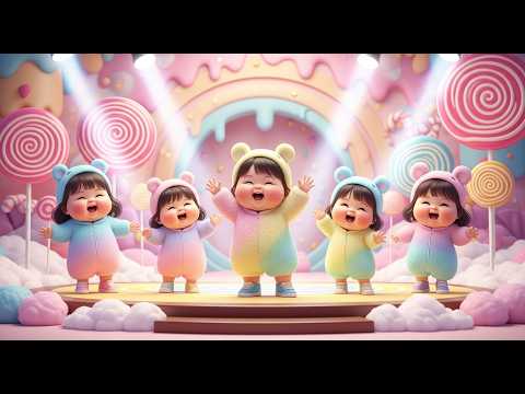 🌈💃 Dudi Dudi Dam Dam Dance Fun Time 2026 | Kids Happy Dance | Cute Baby Moves | Toddler Music Party