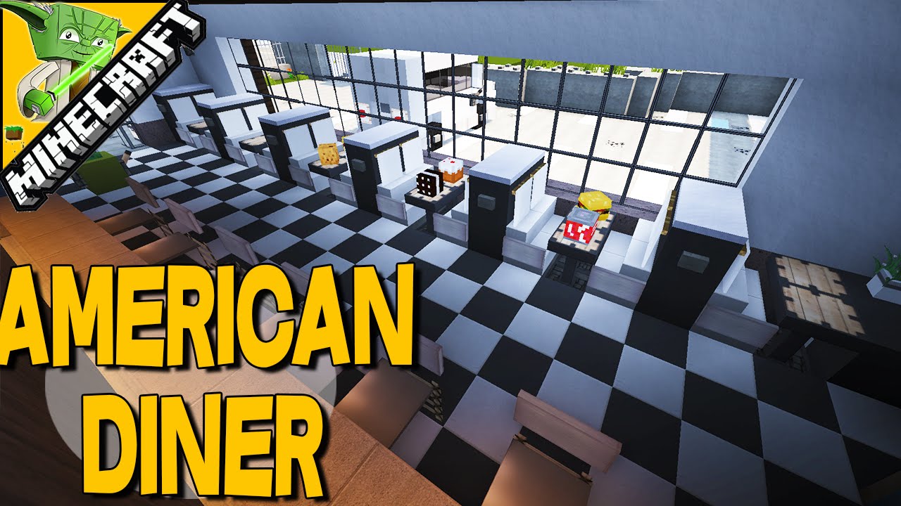 Minecraft Diner Showcase from WOK - YouTube