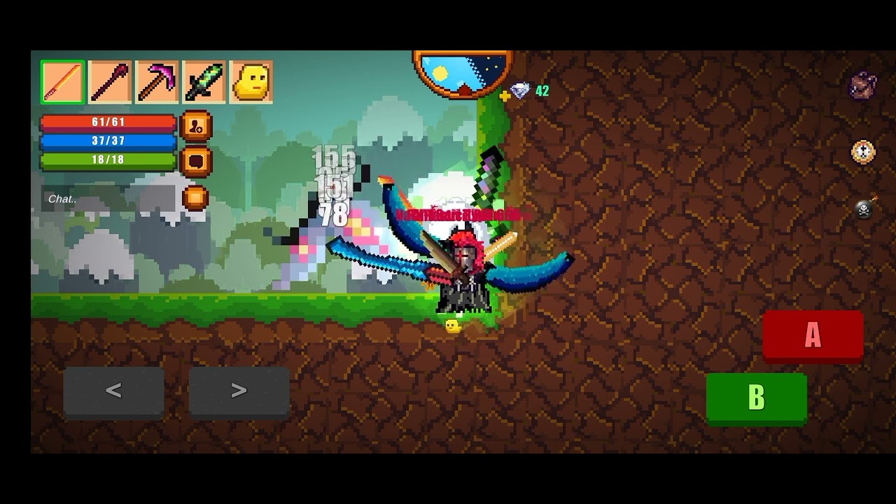 Pixel Survival 2 บอสผีเสื้อ🦋 - YouTube