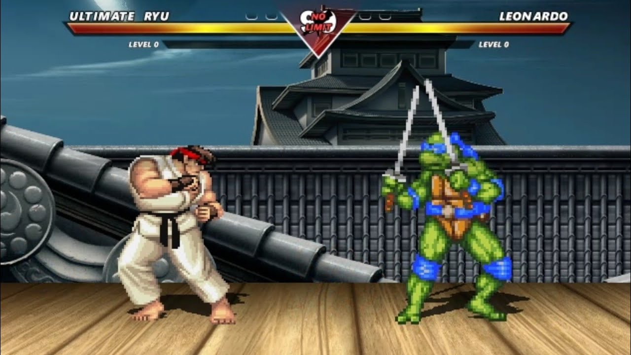 ULTIMATE RYU vs LEONARDO - Exciting High Level Fight! - YouTube