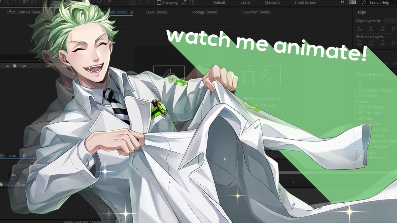 after effects | watch me animate! - YouTube