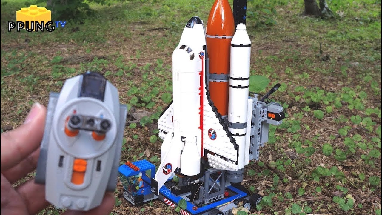 He was building a Lego rocket in his backyard. And then this happened ...