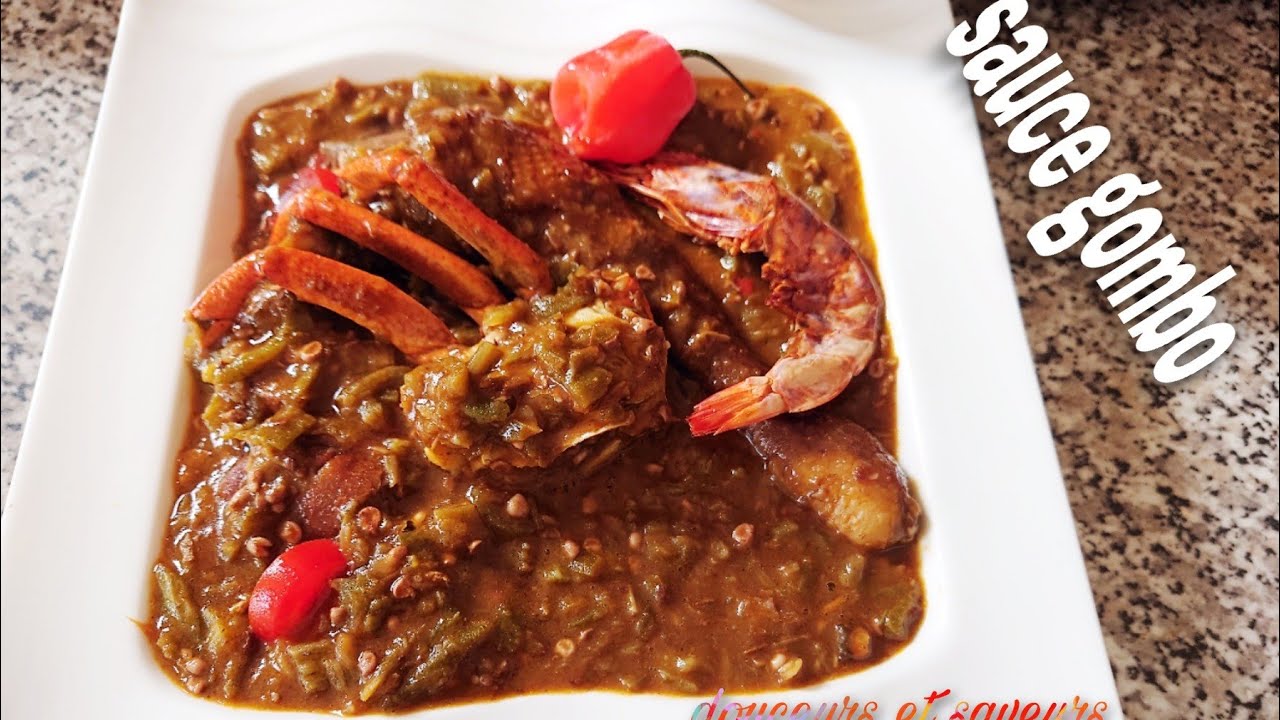 Sauce gombo 2eme version ,Okra soup - YouTube