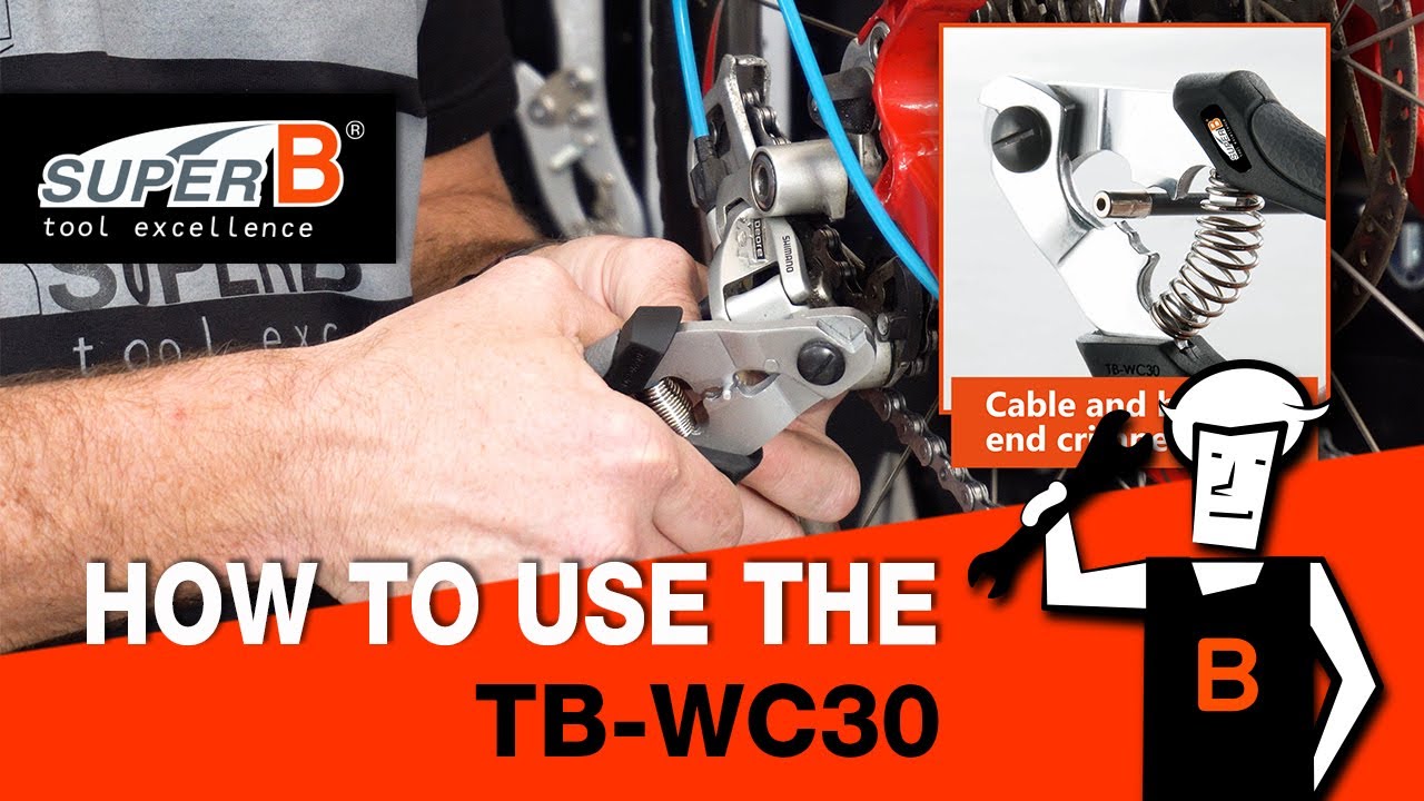 How to Use the TB-WC30 Professional cable & housing cutter - YouTube