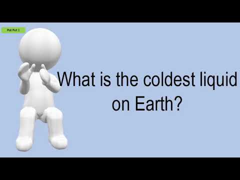 What Is The Coldest Liquid On Earth? - YouTube