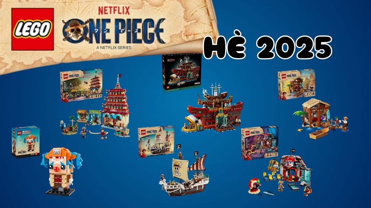 LEGO One Pieces Mới Hè 2025 | LEGO 40799, 40800, 75636, 75637, 75638 ...