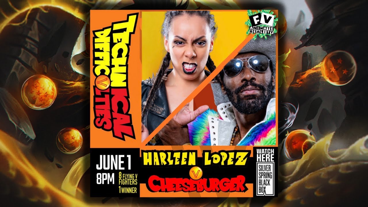 Cheeseburger vs. Harleen Lopez: Flying V Fights | June 1, 2024. - YouTube