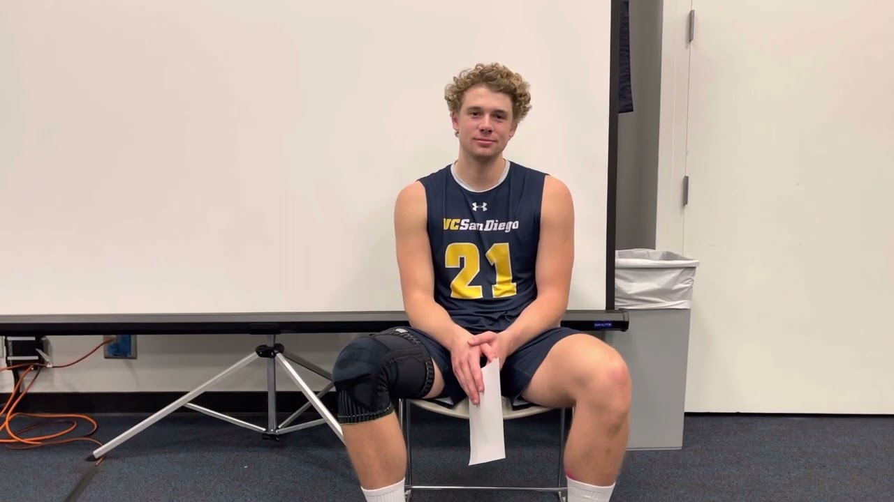 UC San Diego MVB Outside Attacker Kyle McCauley (March 26, 2022) - YouTube