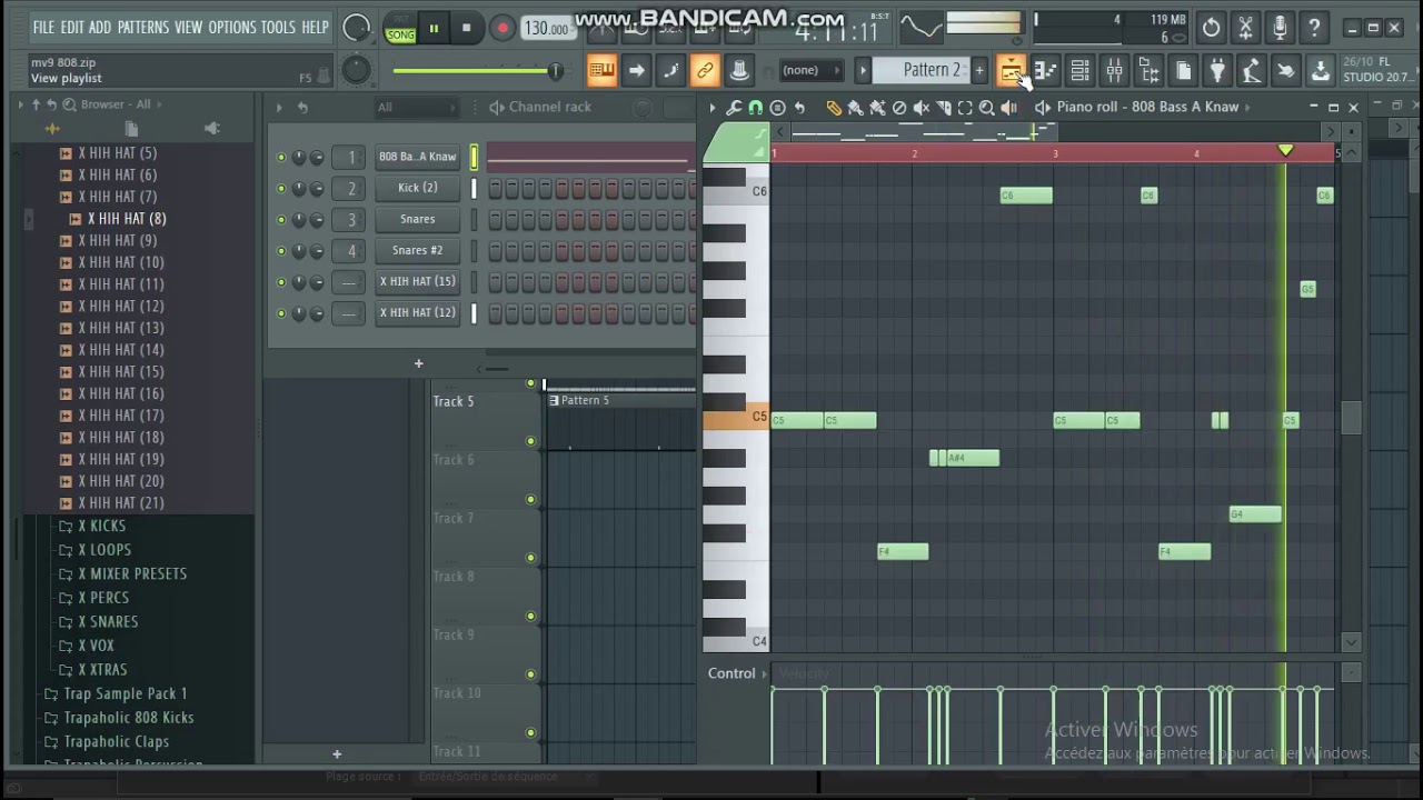 Comment créer une base 808 - YouTube