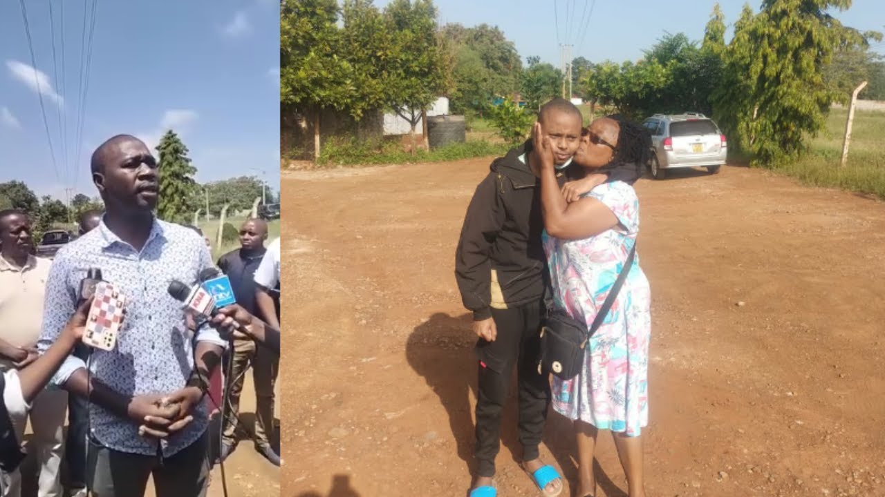 RIGG G MAN & EMBU MP RUNS TO BILLY MWANGI HOME AFTER HE WAS RELEASED BY ...
