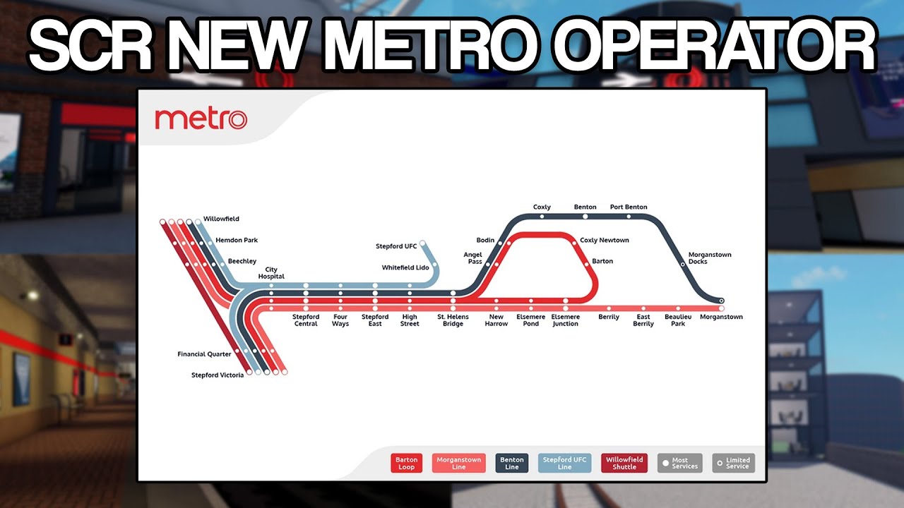 Brand New METRO OPERATOR in SCR + New Stations, Trains, and Routes ...