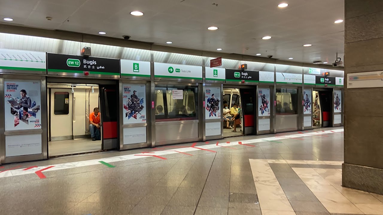 [Retired] SMRT East West Line C151 (043/044) EW16 Outram Park to EW12 ...