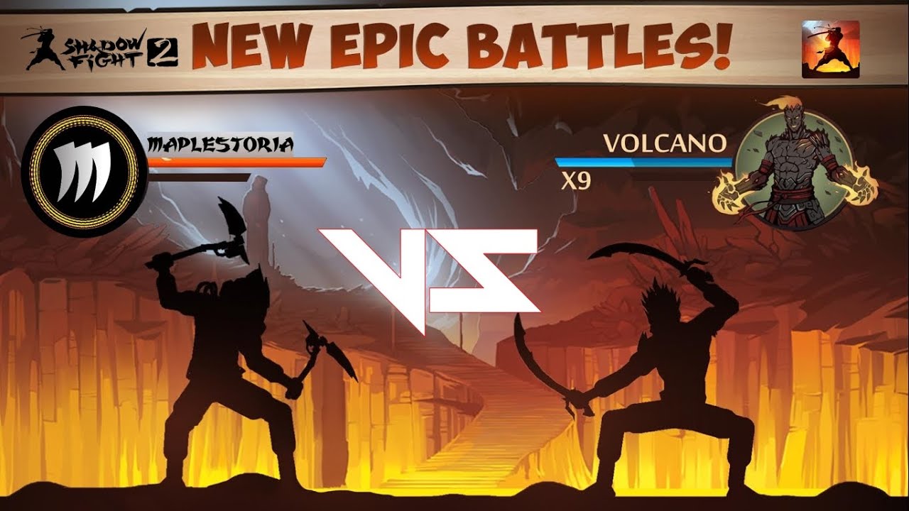 SHADOW FIGHT 2 RAIDS: FIRST VOLCANOOOOOOO!!!! - YouTube