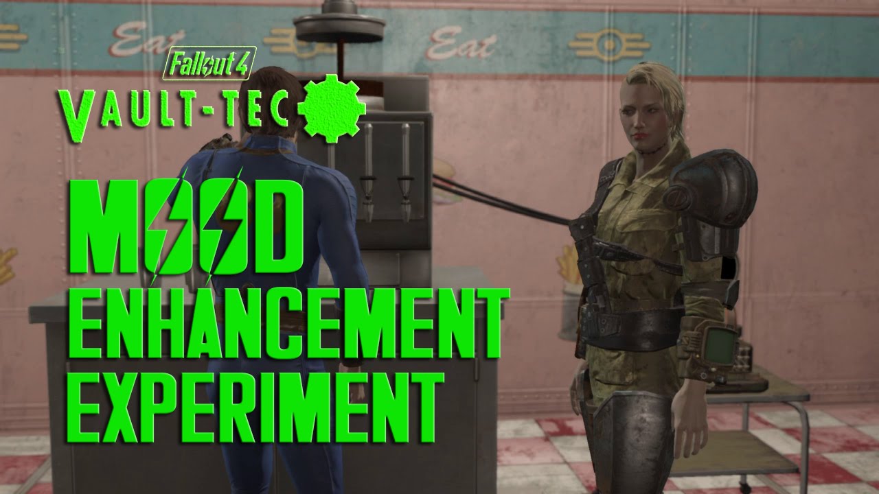 Fallout 4 - Vault-Tec Workshop DLC - Mood Enhancement Experiment - YouTube