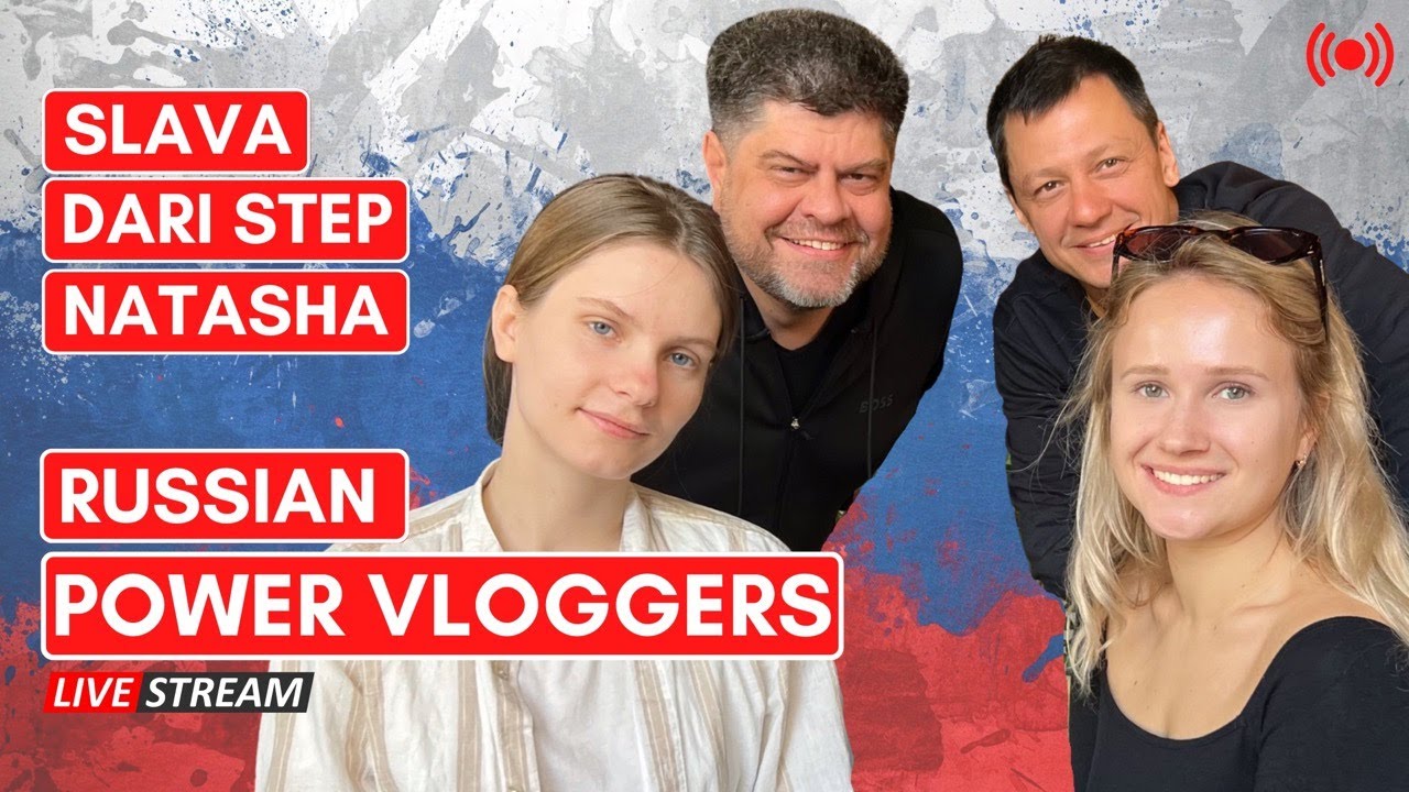 HOSTING RUSSIA'S POWER VLOGGERS | RussianPlus, Dari Step And Natasha's ...