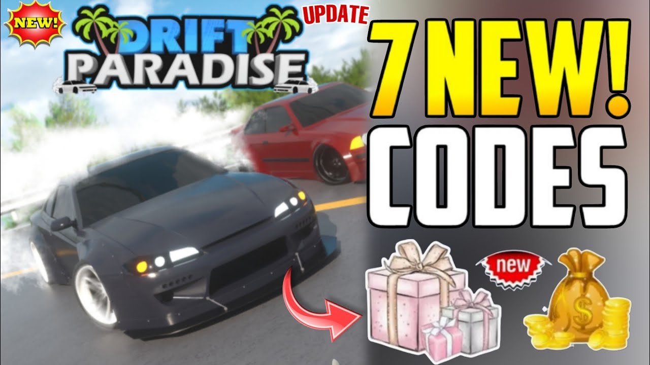⚠️NEW⚡WORKING⚠️ DRIFT PARADISE ROBLOX CODES 2025! DRIFT PARADISE NEW CODES MARCH 2025! - YouTube