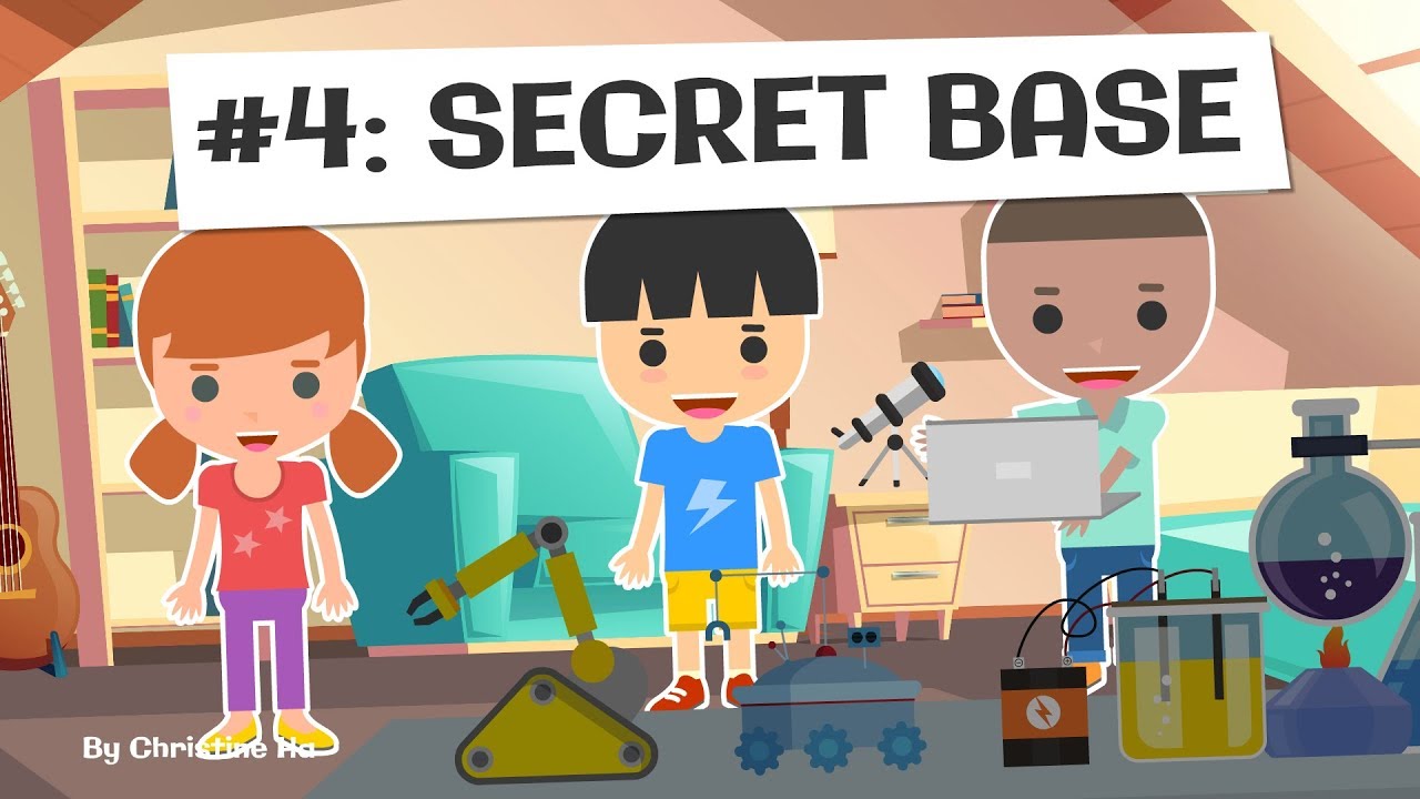 Chijimon Episode 4: Secret Base - Read Aloud Children's Books - YouTube
