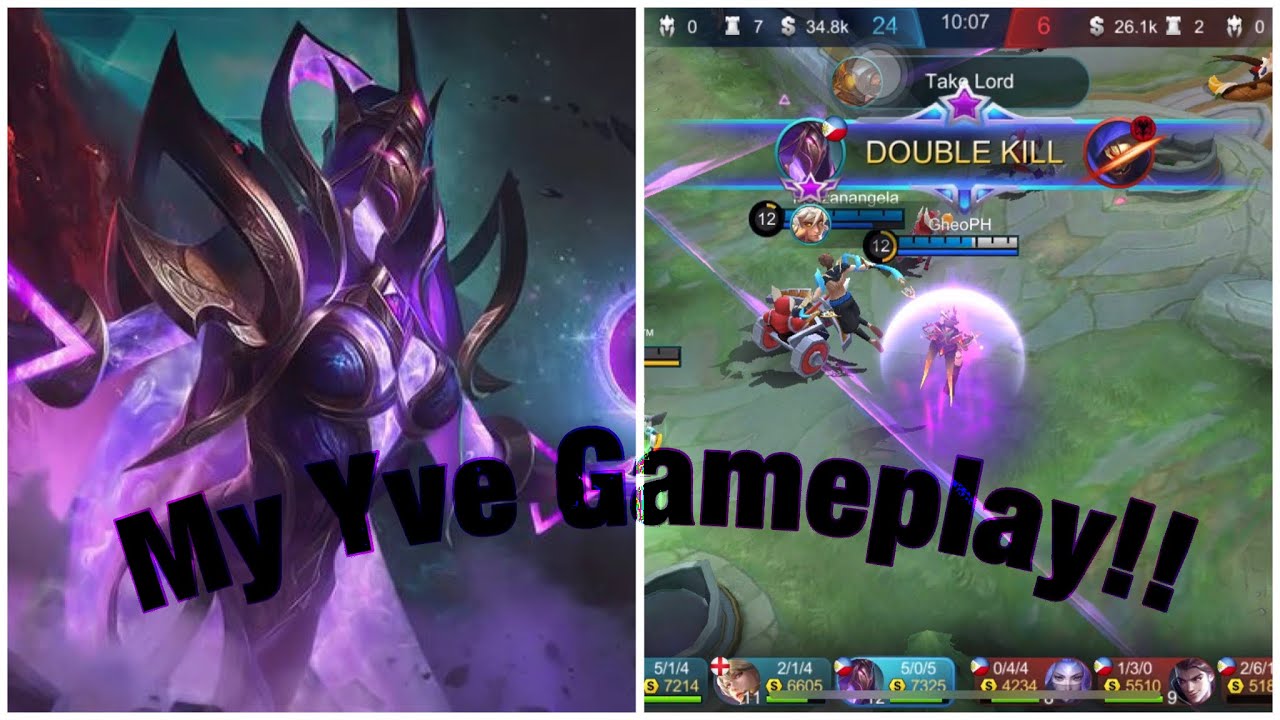 YVE GAMEPLAY | AS A GOLD LANER YAAAY!! - YouTube