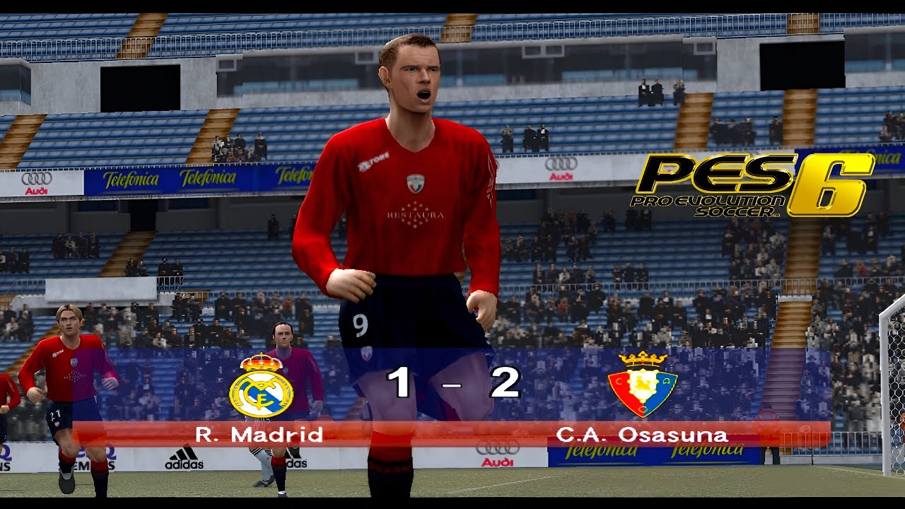 Real Madrid vs Osasuna: Pro Evolution Soccer 6 PS2 [D1 Cup] Quartas de ...