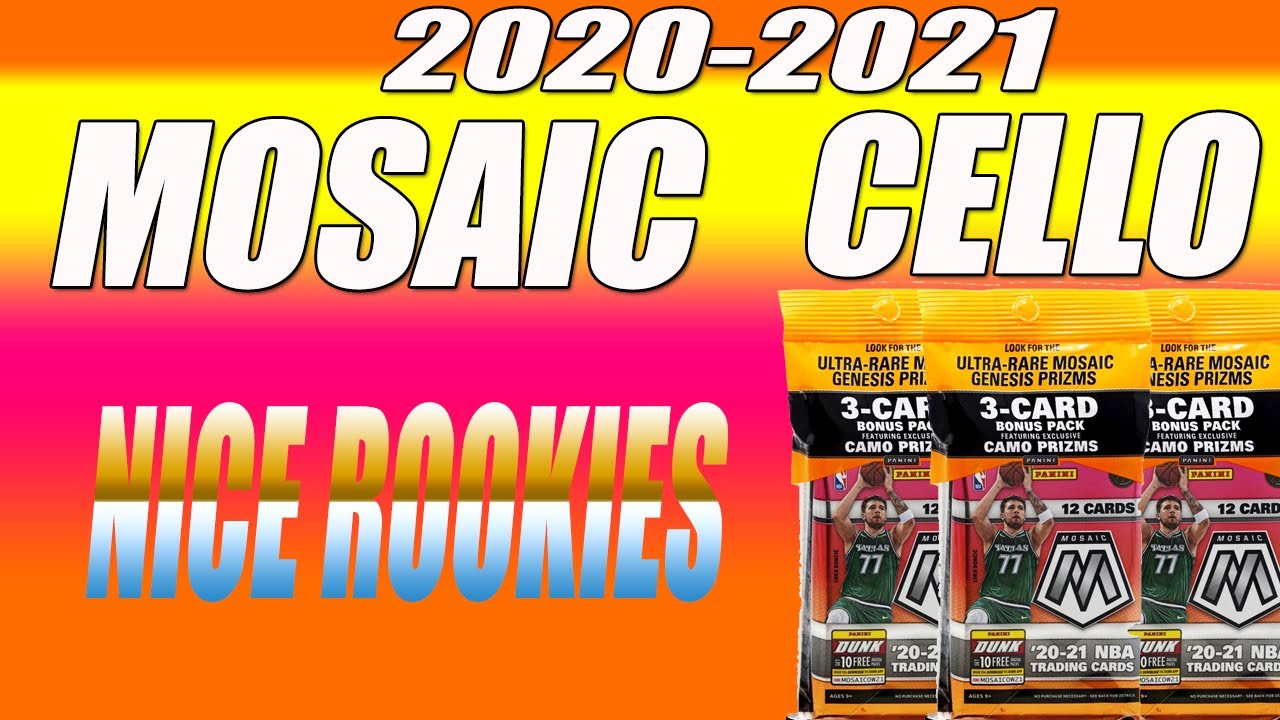 🔥2020-2021🔥 Mosaic 🏀 NBA 🏀 Basketball Cello Packs (Fat Packs/Cello ...