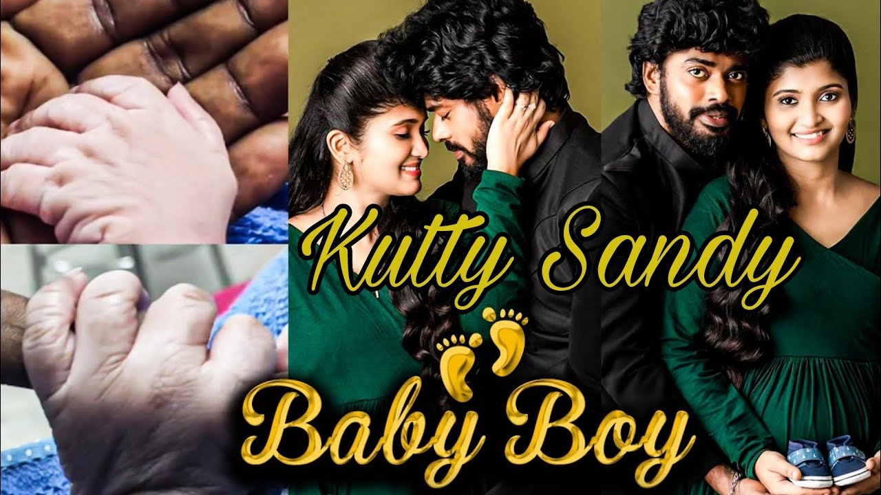 Sandy Master Blessed With Second Baby | Baby Boy | Kutty சாண்டி ...