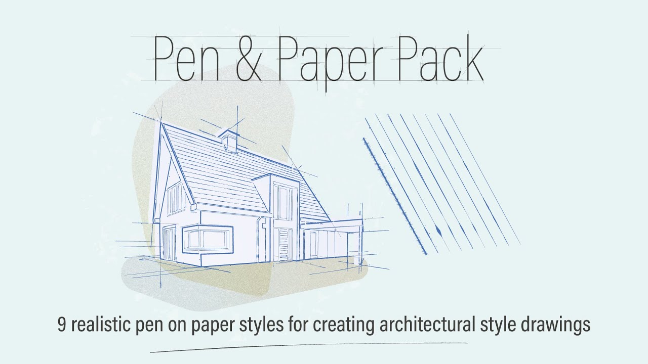 Creative Graphics Pack - Pen and Paper Styles - Astute Graphics - YouTube