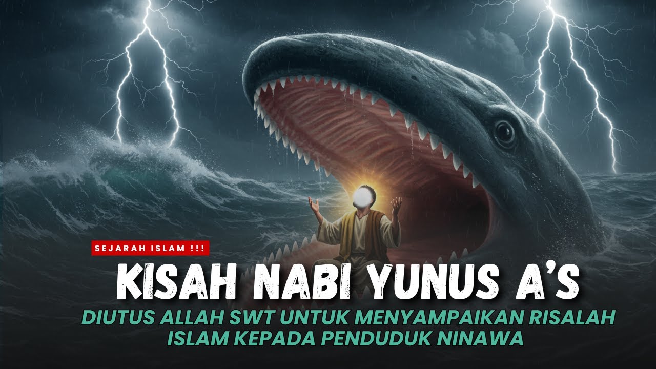 BUKTI KUASA ALLAH ‼️ INILAH KISAH NABI YUNUS SAAT DI TELAN IKAN PAUS ...