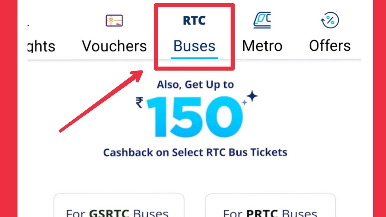 What is RTC Buses & How To Book Tickets in Paytm - YouTube