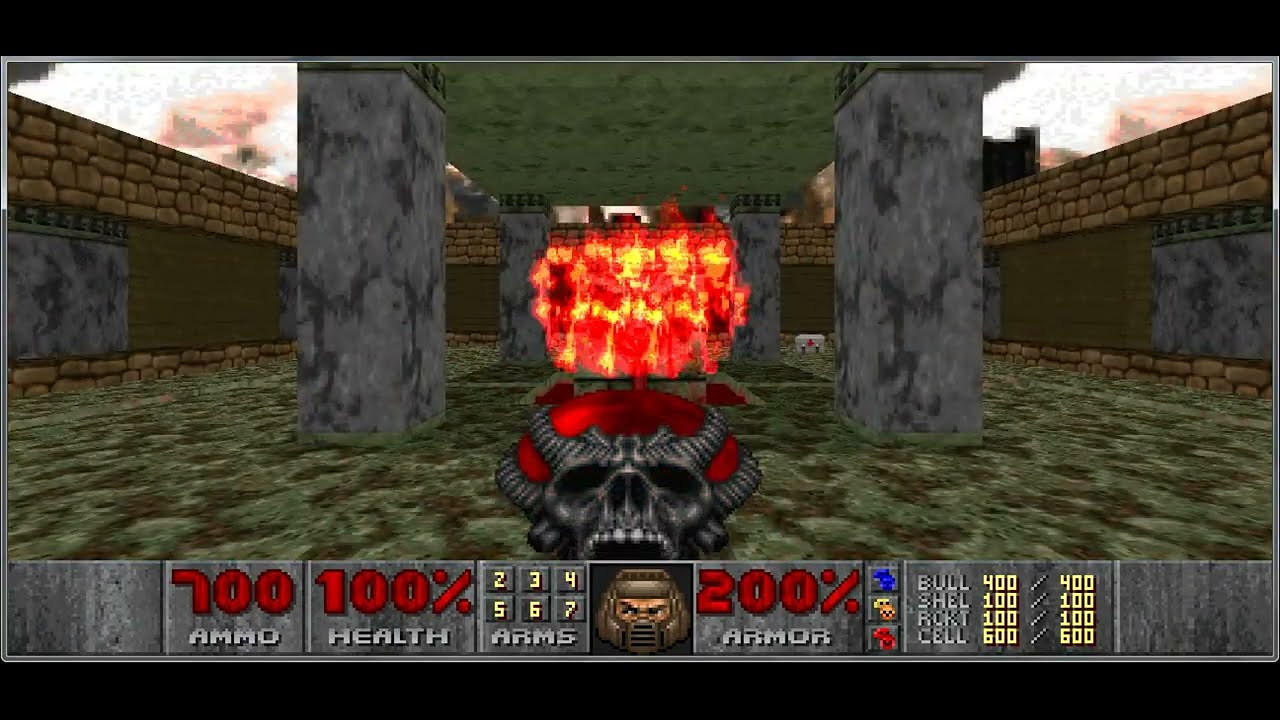 Hexen weapons mod for Doom - YouTube