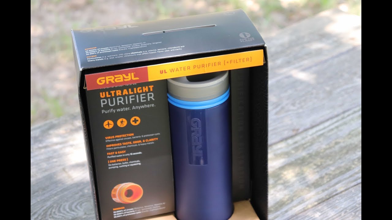 Grayl Water Purifier Review - YouTube