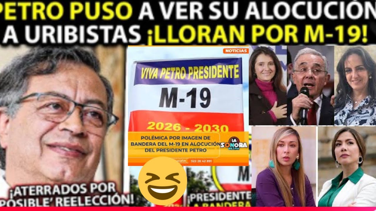 🚨iPETRO PUSO A LLORAR A URIBE POR M 19! - YouTube